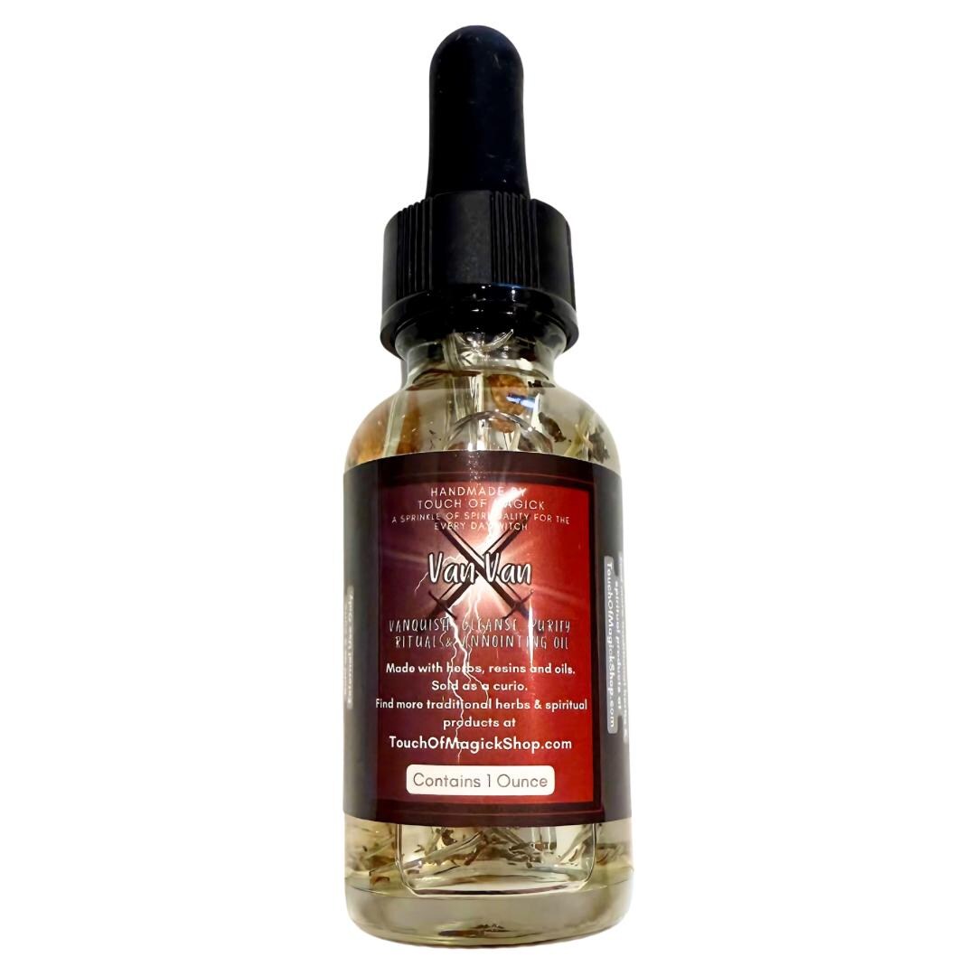 Van Van Annointing & Ritual Oil | Multi-purpose Voodoo and Hoodoo ...