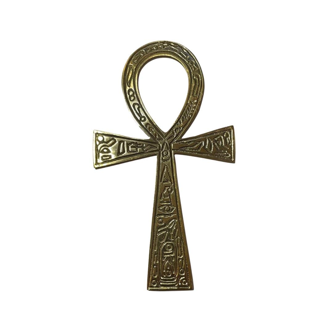 Ankh | Brass | 6.5 Inches | Wall Hanging | Altar Tools | Religious ...