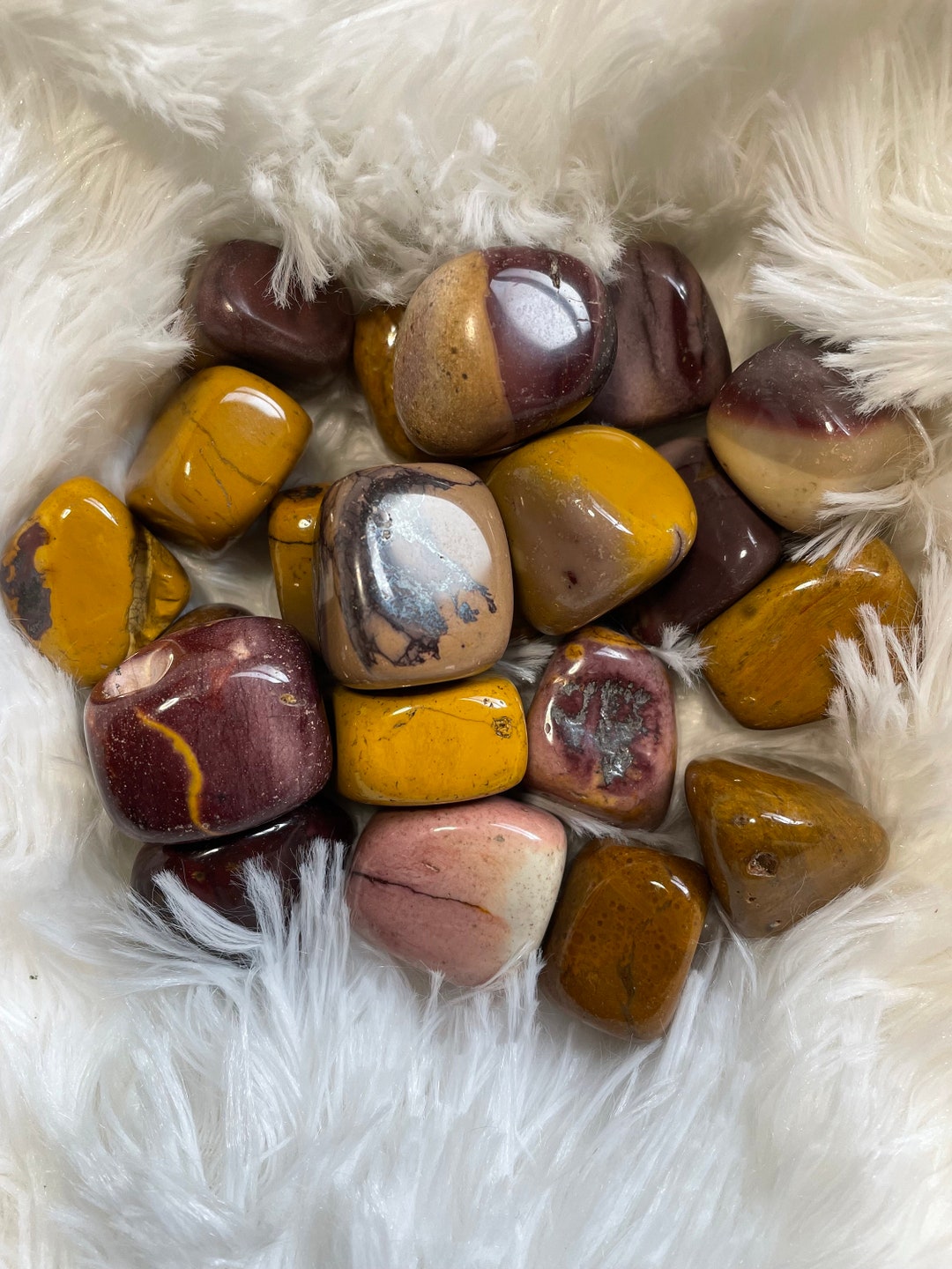 Mookaite | Tumbled Stone | 1 Large Piece | Approximately 0.5 to 1 Inch ...