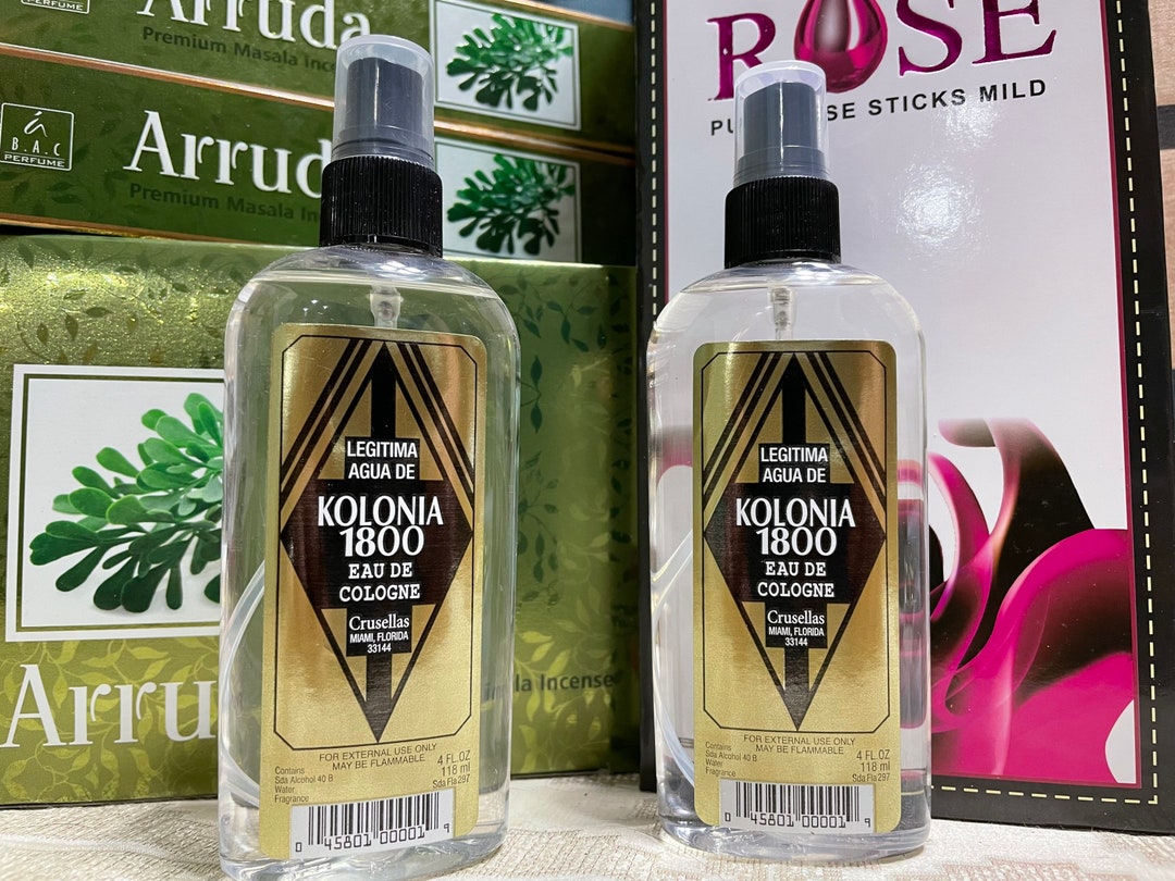Kolonia 1800 - Spiritual Water Cologne Contains 4 Ounces- Used for Spirit Work and Cleansing of ...