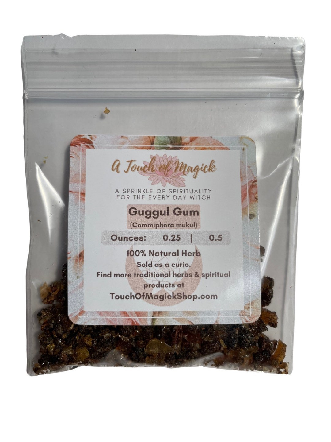 Guggul Gum Resin | 0.5 Ounces | Used for Purification & Cleansing ...