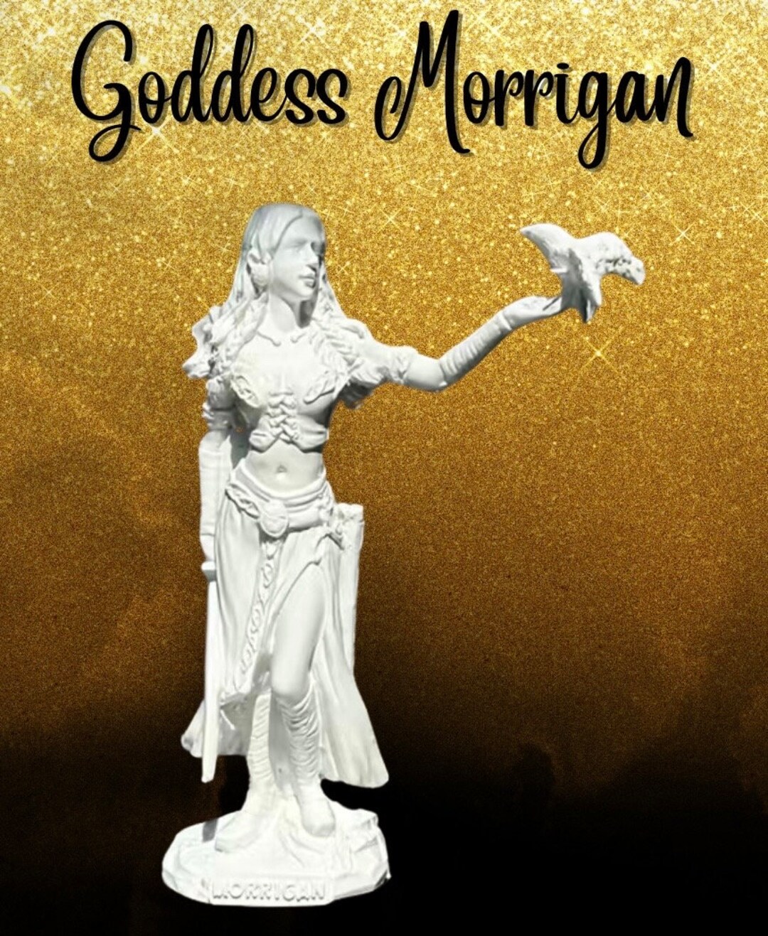 Goddess Morrigan Figurine | Approximately 6in X 4in | Warrior-queen ...