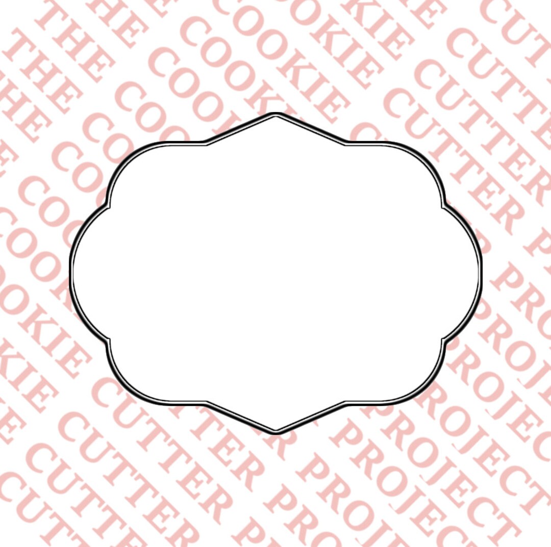 Heather Frame Cookie Cutter - Etsy