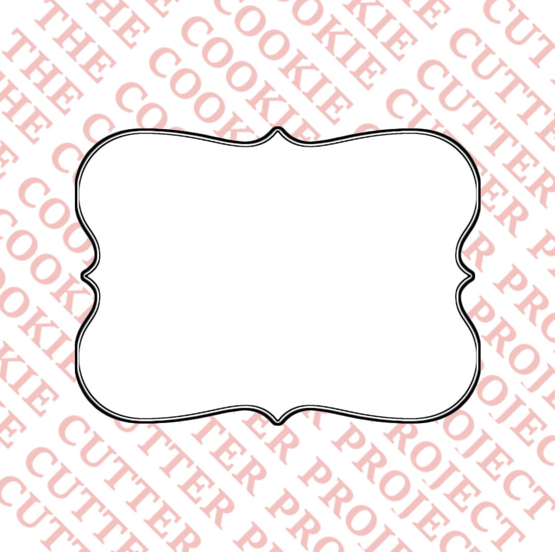 Cassandra Frame Cookie Cutter - Etsy
