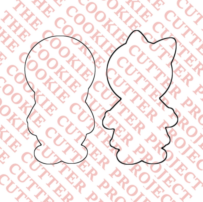 Adorable Gingerbread Boy and Girl Cookie Cutter Set of 2 for - Etsy