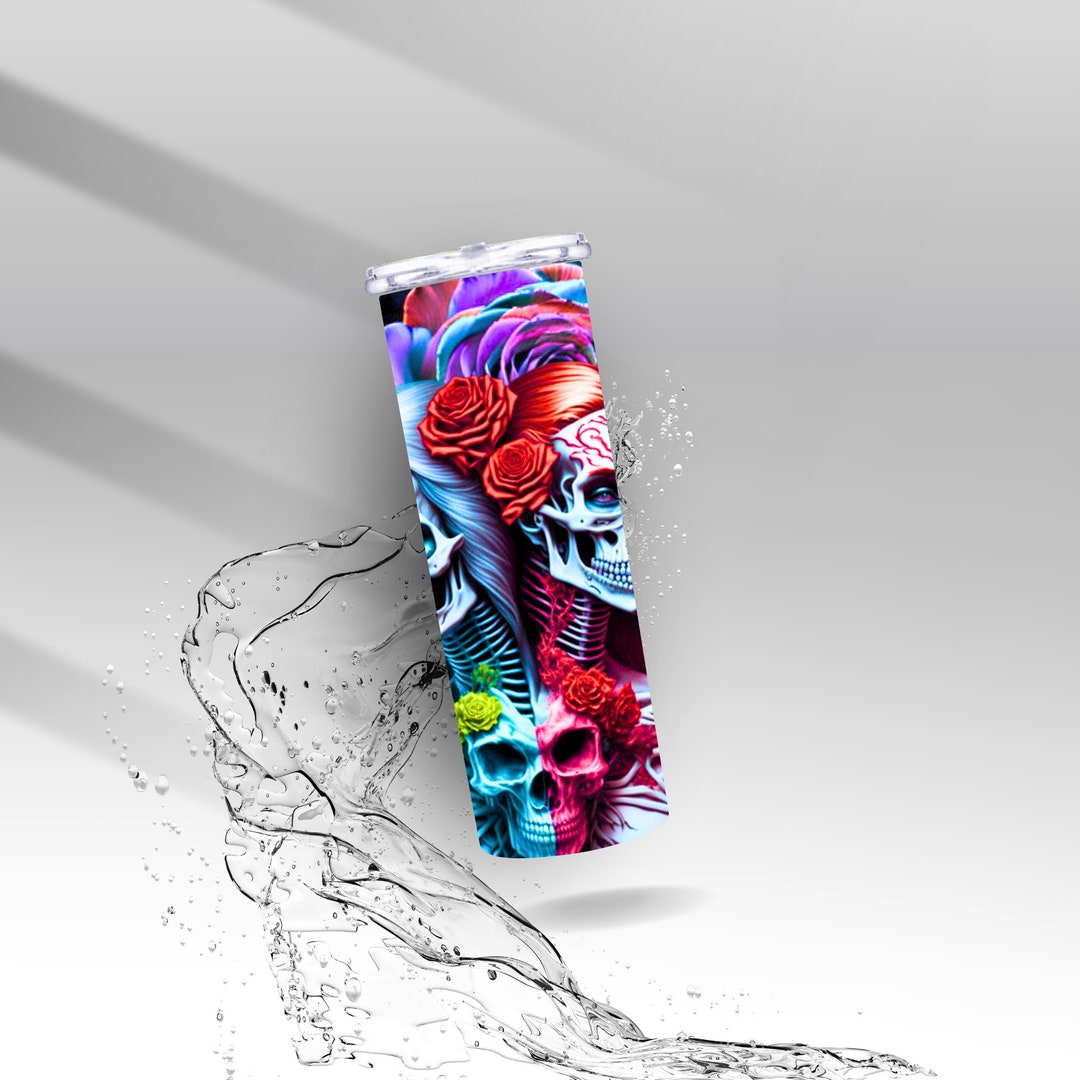 Devil Angel Skeletons, Sublimation Insulated Tumbler - Etsy
