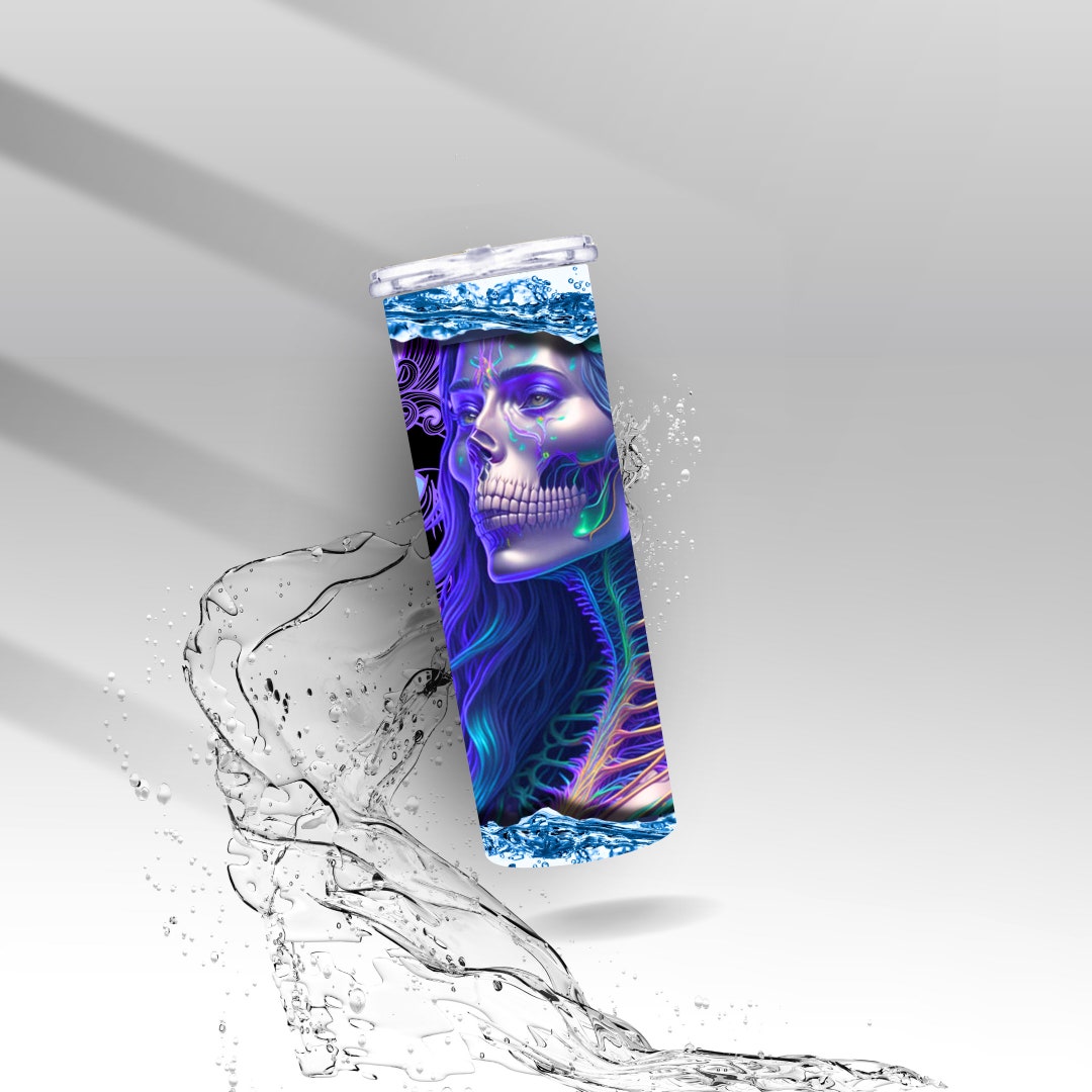 Capricorn Zodiac Skeleton, Sublimation Insulated Tumbler - Etsy