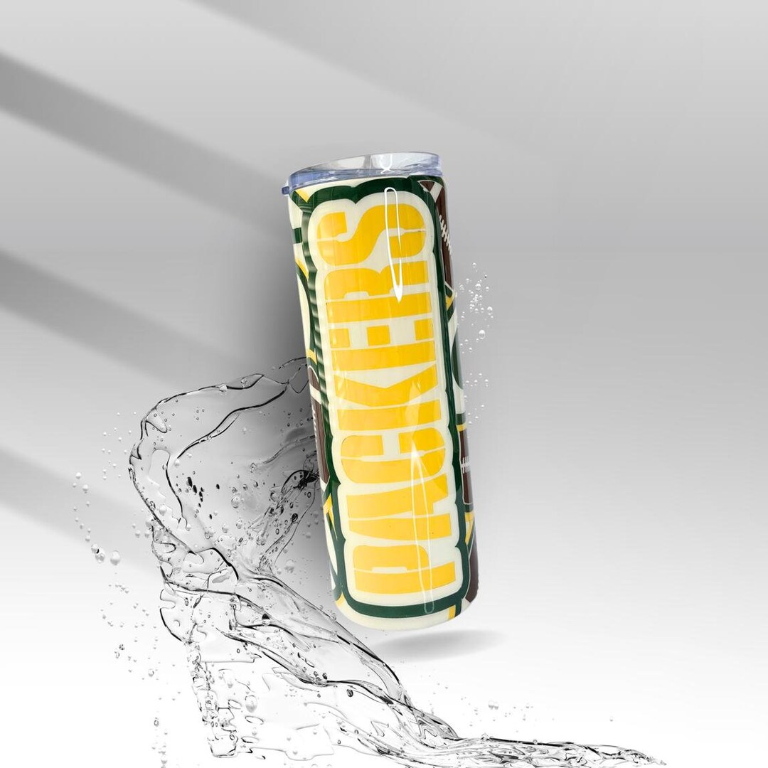 Green Bay Packers, Epoxy Insulated Tumblers - Etsy