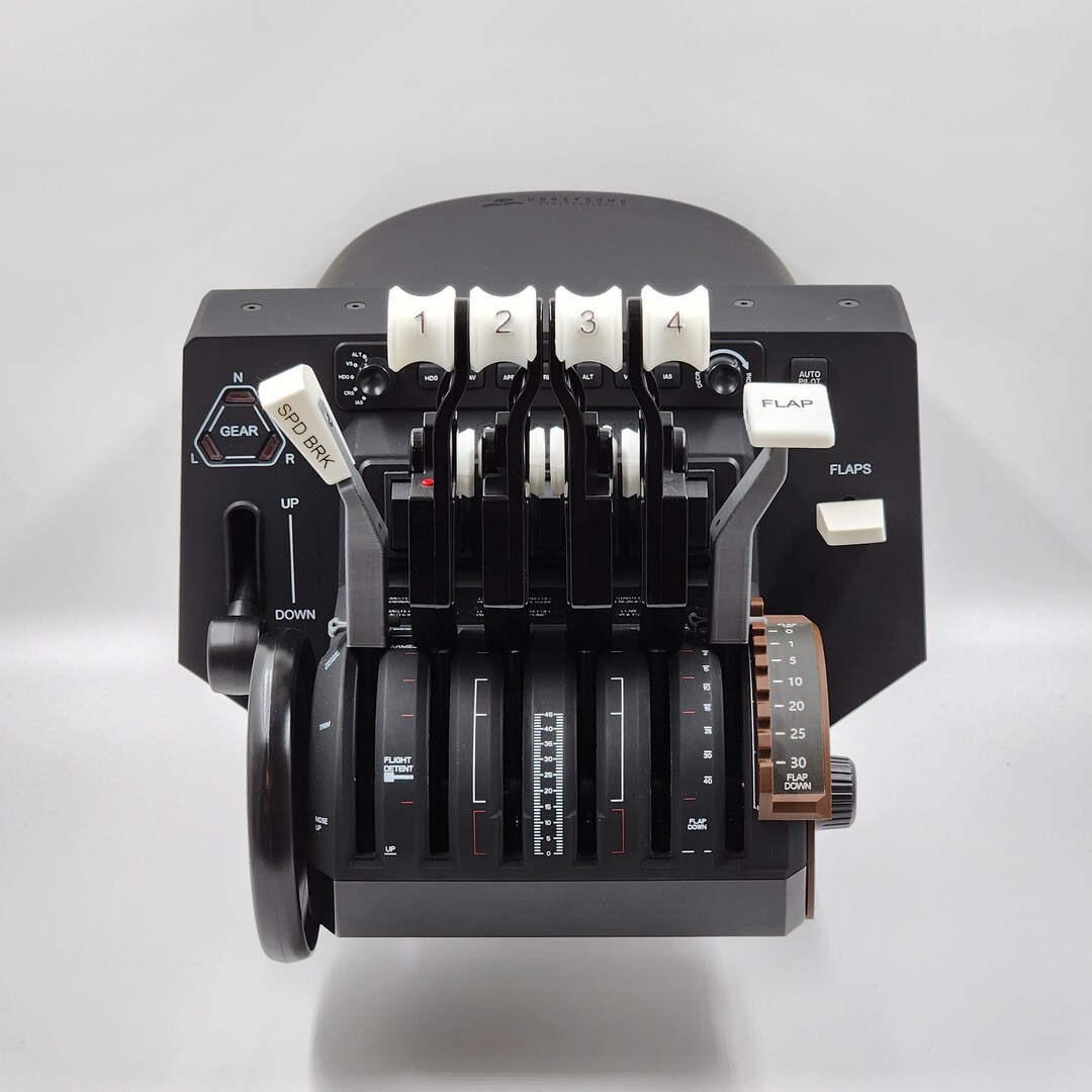 747 PRO V2 Throttle Set for Honeycomb Bravo, Flight Simulator - Etsy ...