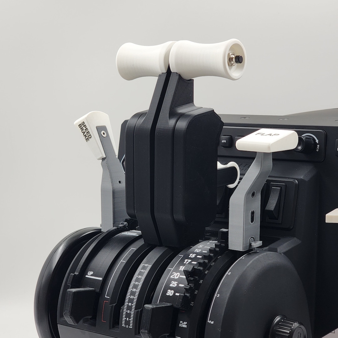 787 PRO V3 Full Electronic Thrust Lever Set, for Honeycomb Bravo ...