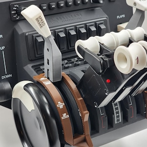 747 V3 Throttle Set for Honeycomb Bravo, Flight Simulator - Etsy