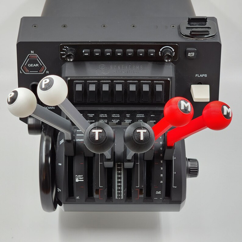 DC-3 / C-47 Throttle Set for Honeycomb Bravo Flight Simulator - Etsy