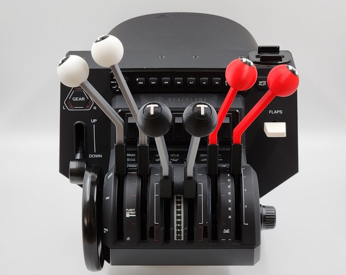 DC-3 / C-47 Throttle Set for Honeycomb Bravo, Flight Simulator - Etsy