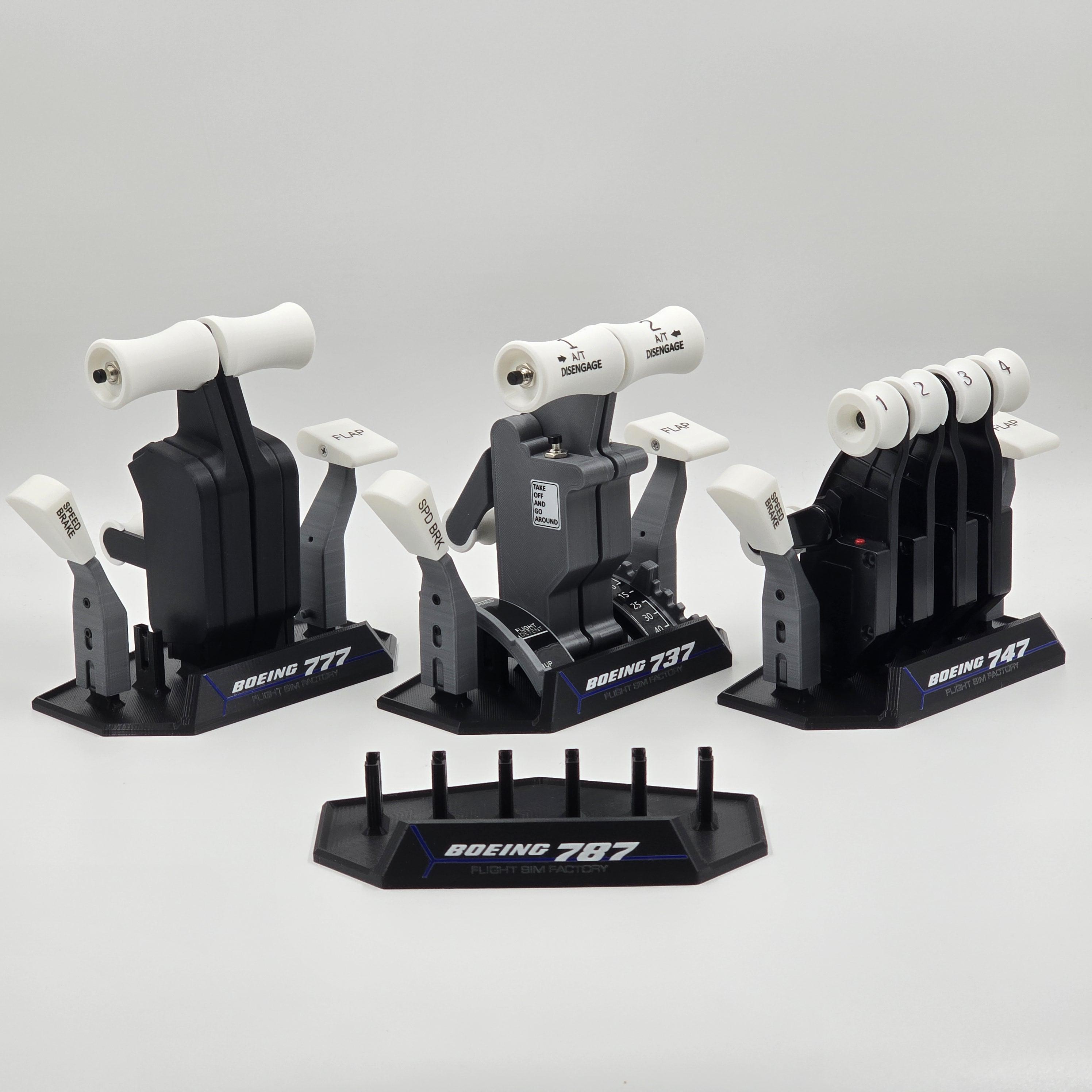 Display Stand PRO for Honeycomb Bravo Thrust Levers From Flight Sim ...
