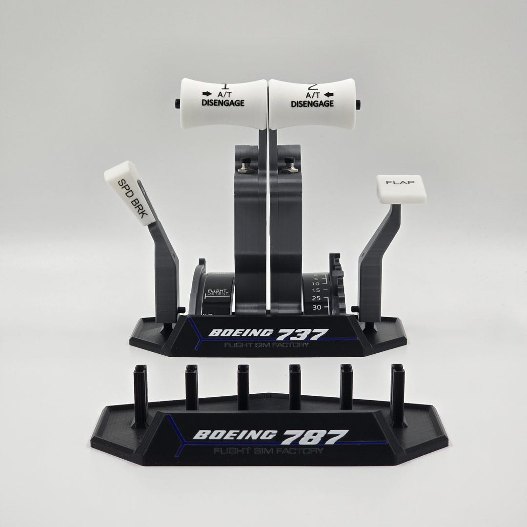 Display Stand PRO for Honeycomb Bravo Thrust Levers From Flight Sim ...
