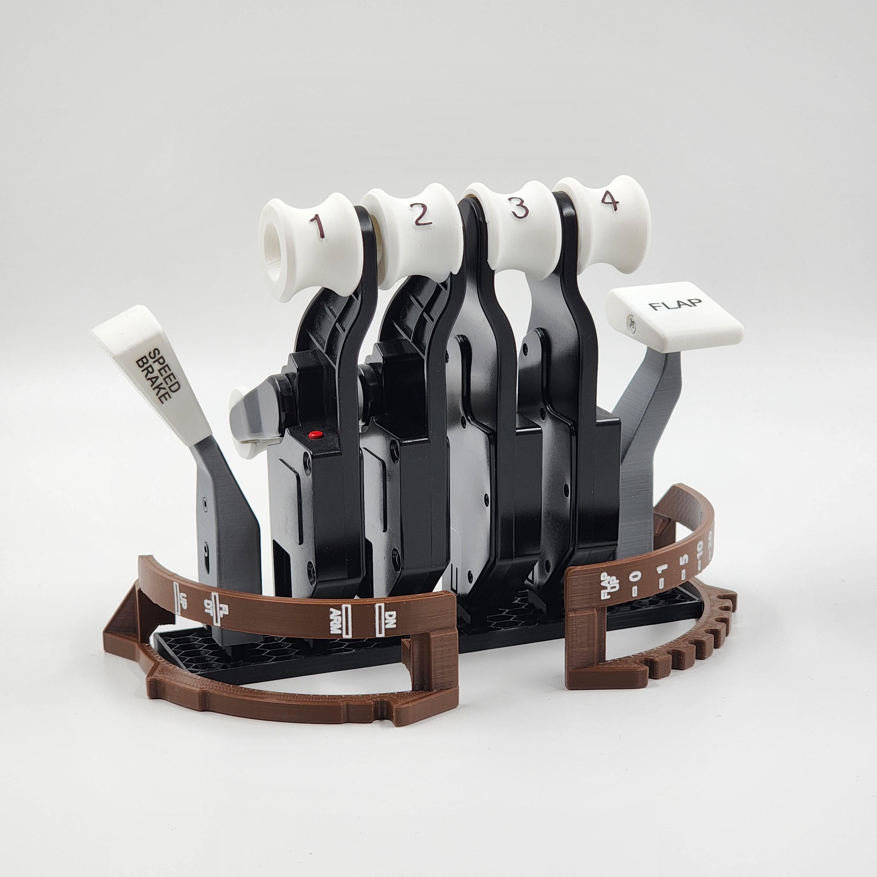 747 V3 Throttle Set for Honeycomb Bravo, Flight Simulator - Etsy