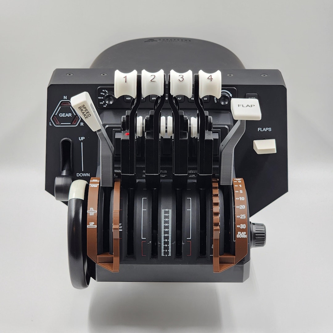 747 V3 Throttle Set for Honeycomb Bravo, Flight Simulator - Etsy