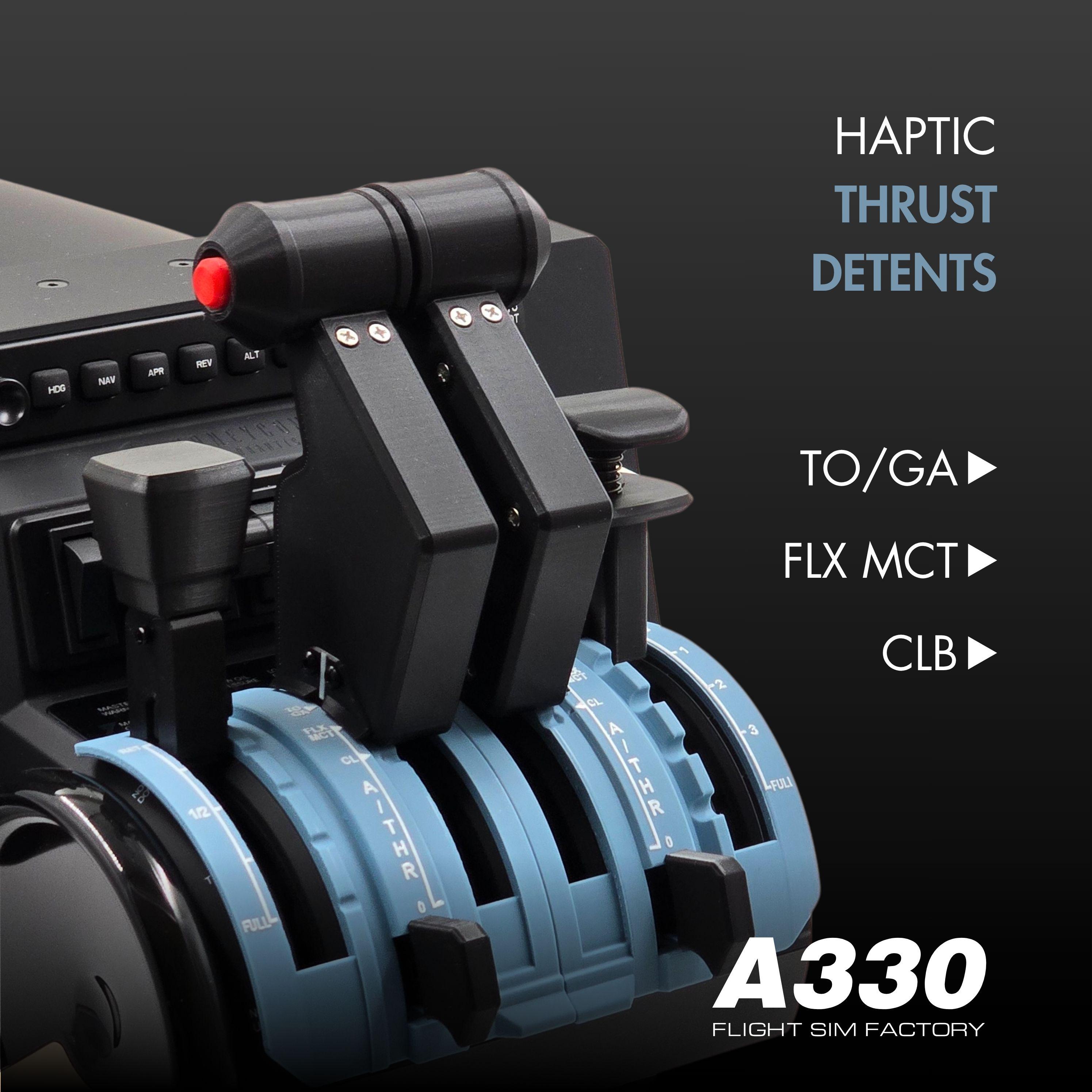 A330 PRO Throttle Detent Set for Honeycomb Bravo, Flight Simulator - Etsy