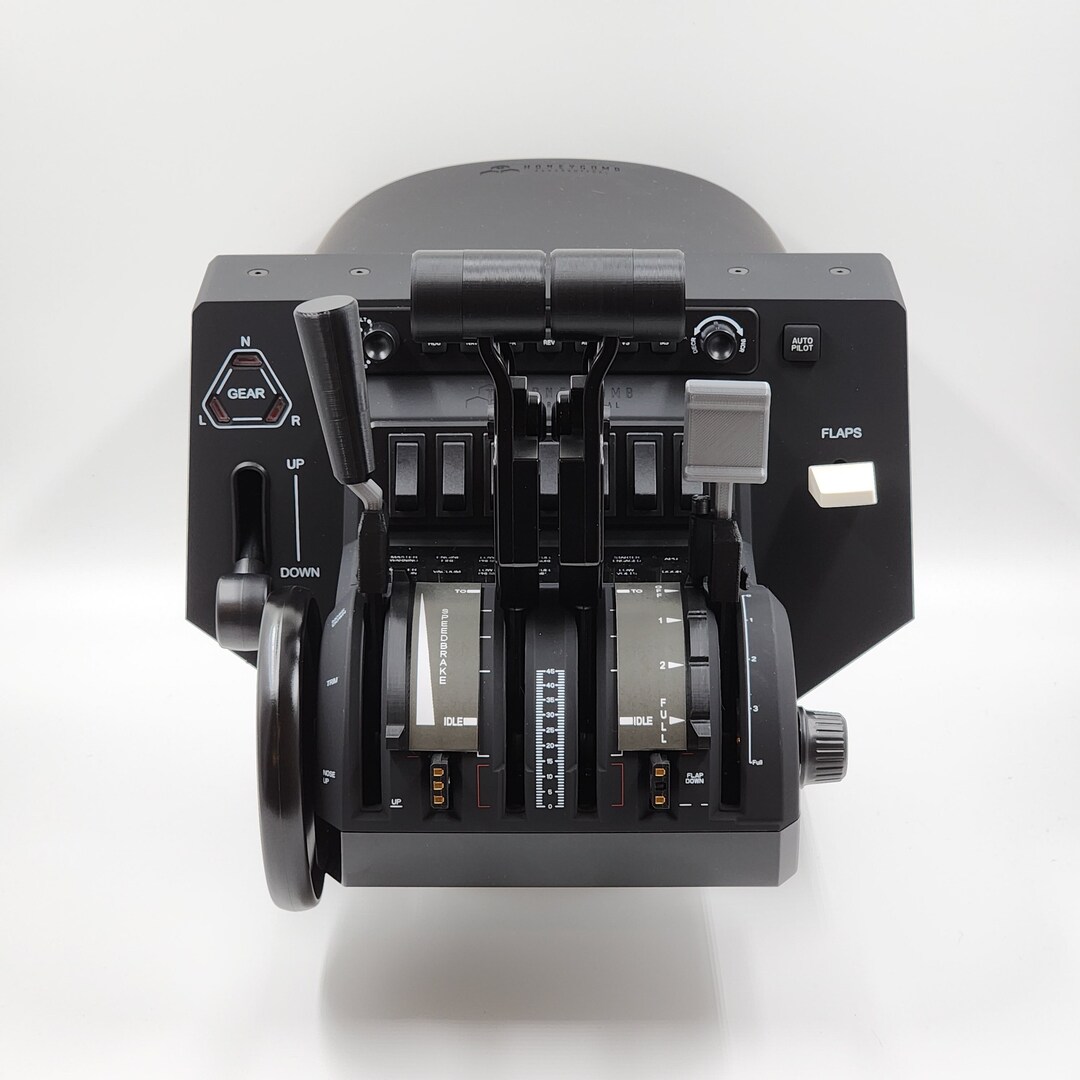 Longitude C700 PRO Throttle Set for Honeycomb Bravo, Flight Simulator ...