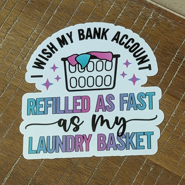 Bank Account Sticker - Etsy