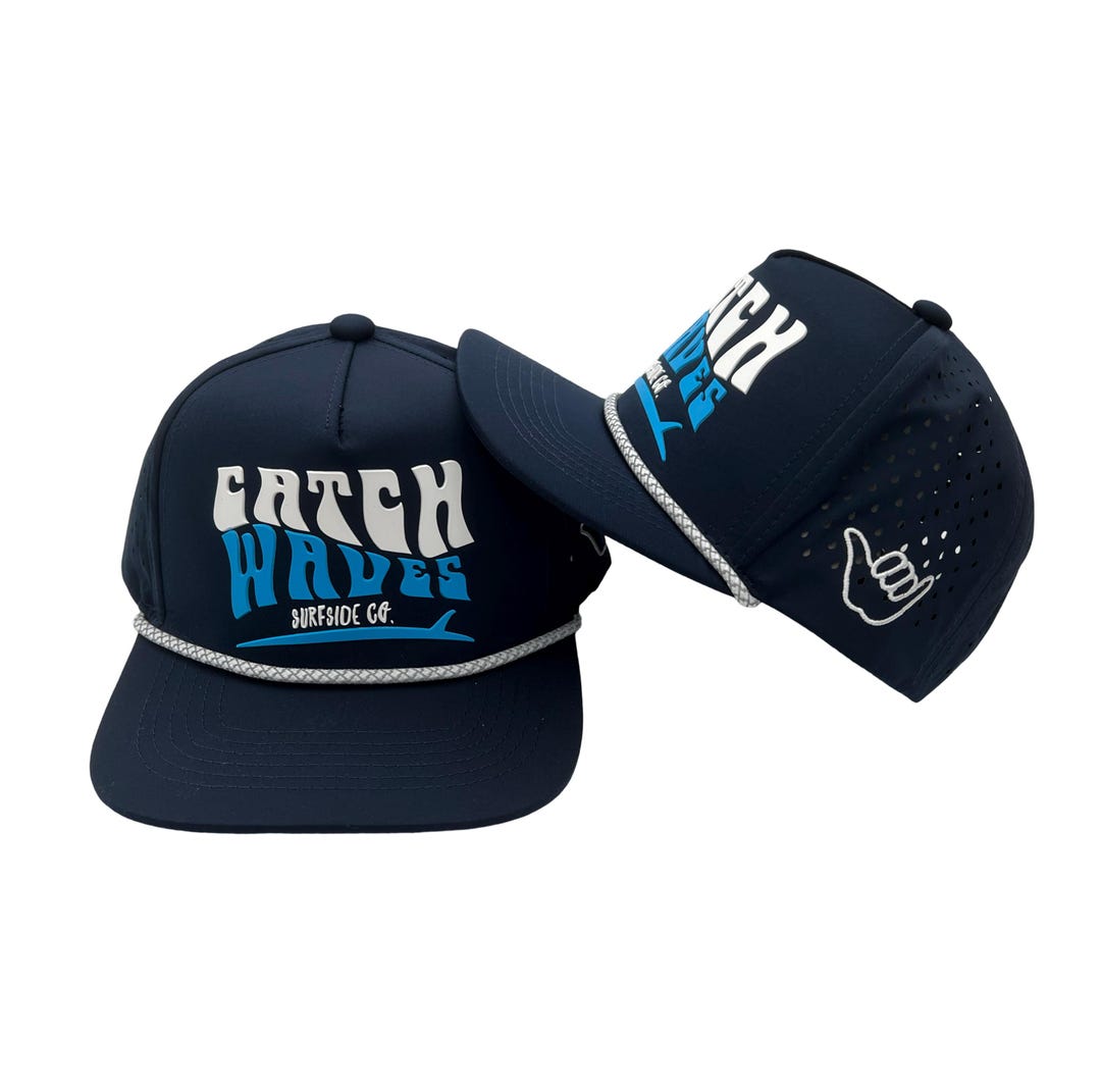 NEW! Navy "make Waves" Hydro Surf Snapback, Children Snapback, Children ...