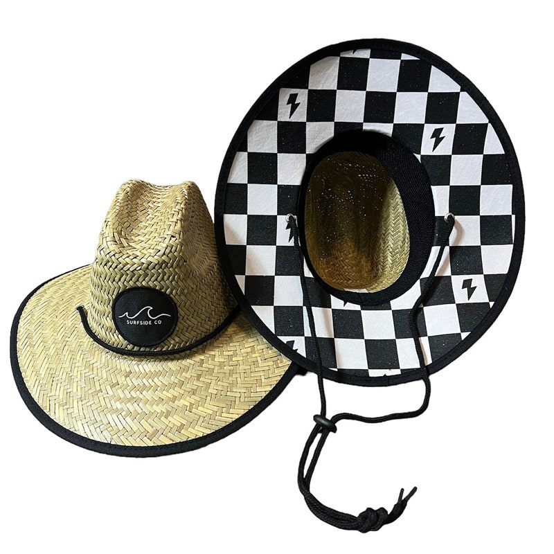 Checkered Hat - Etsy