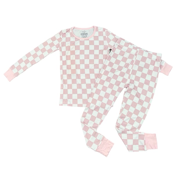 Checkered Pajamas - Etsy