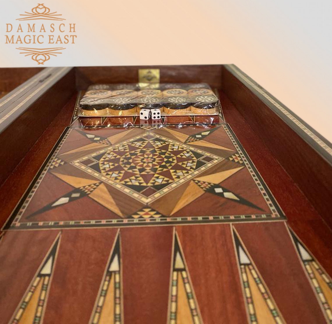 Luxury Backgammon Board Chess and Backgammon Set Wooden - Etsy