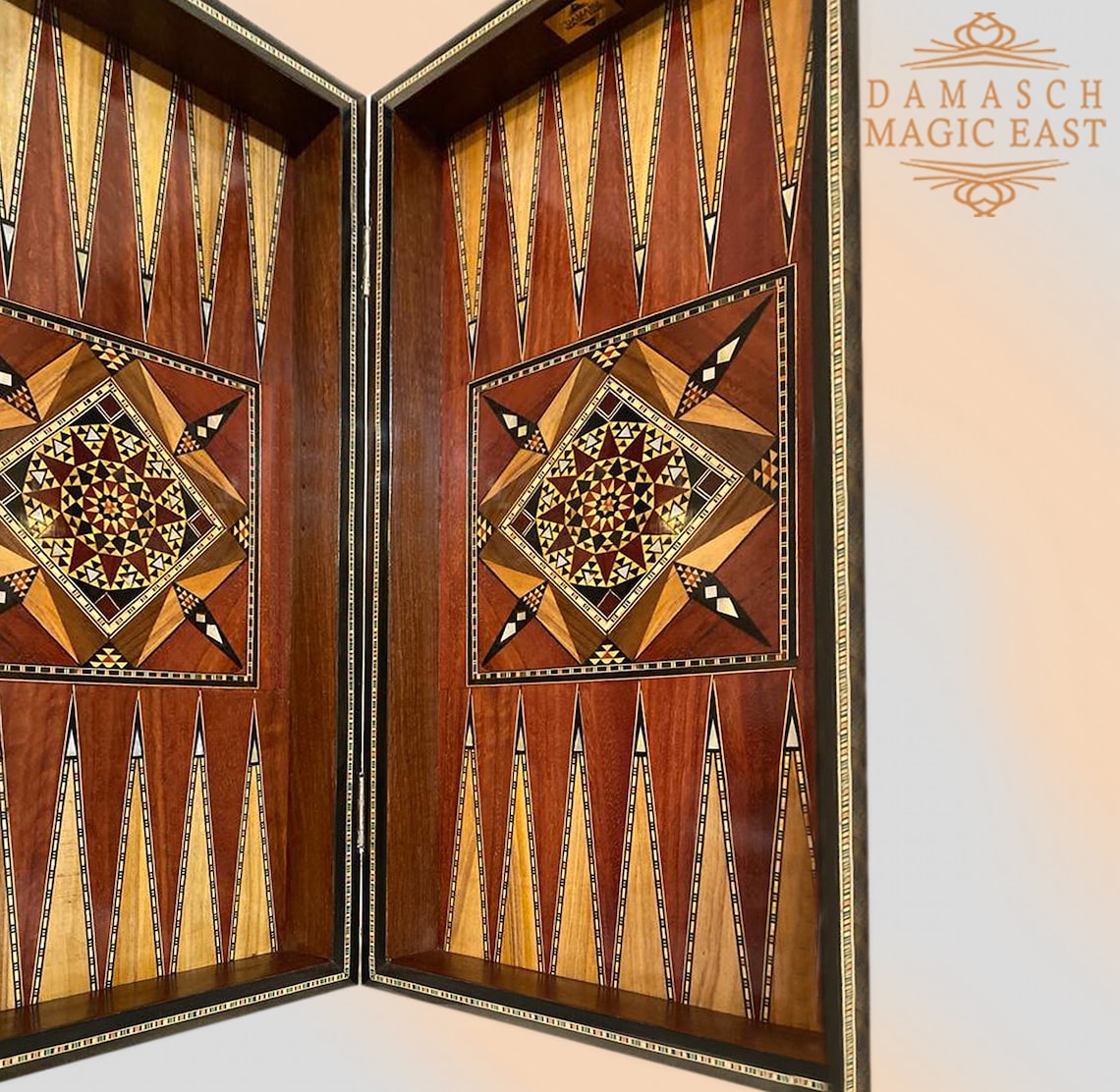 Luxury Backgammon Board Chess and Backgammon Set Wooden - Etsy