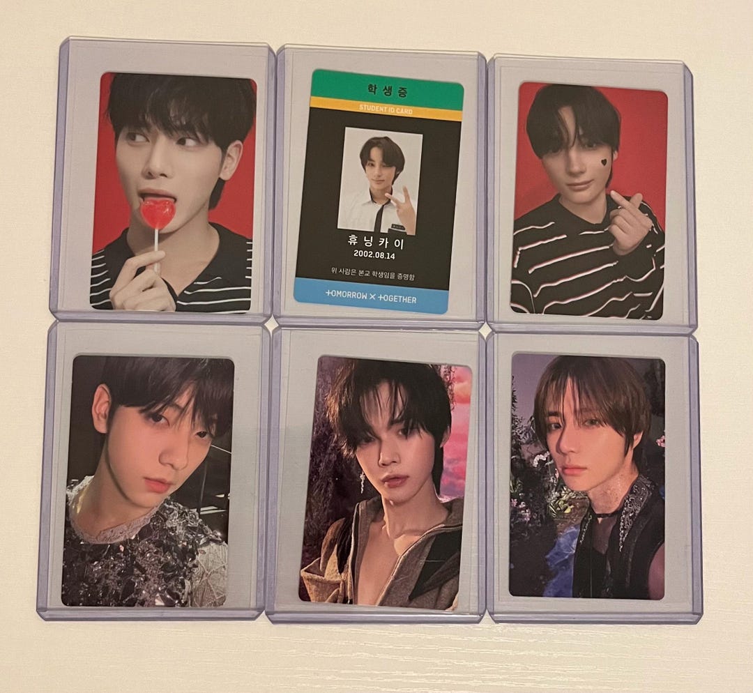 TXT Official Photo Cards - Etsy