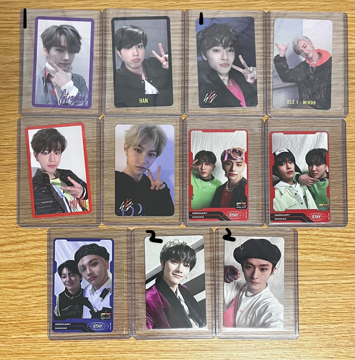 Stray Kids Official Photo Cards - Etsy