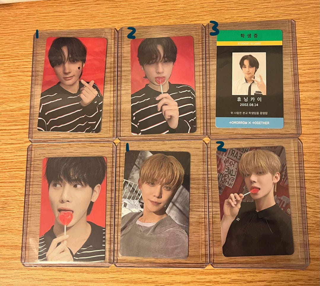 TXT Official Photo Cards - Etsy