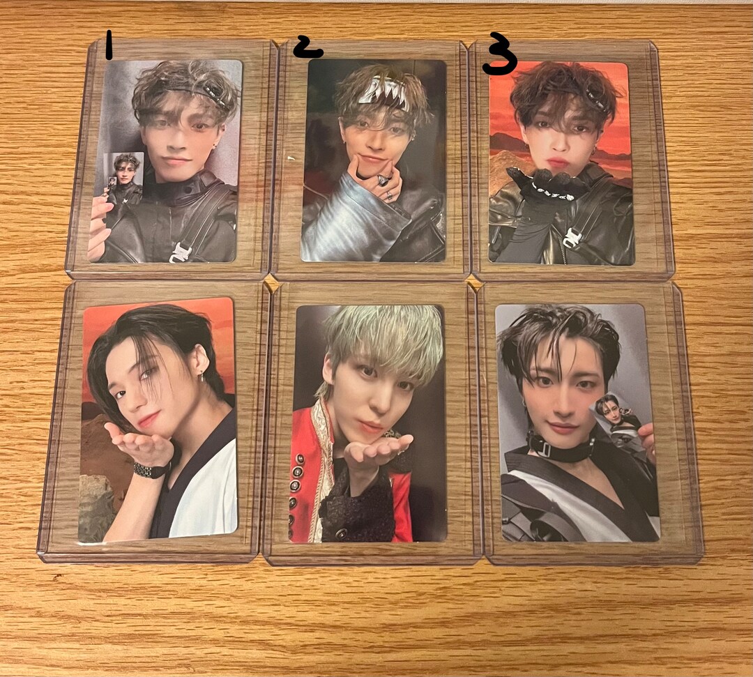 ATEEZ Official Photo Cards - Etsy
