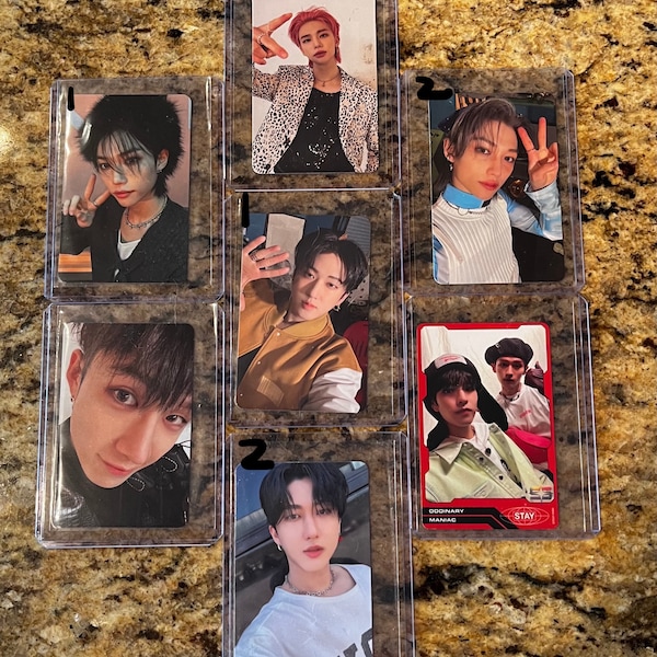 Stray Kids Official Photo Cards - Etsy