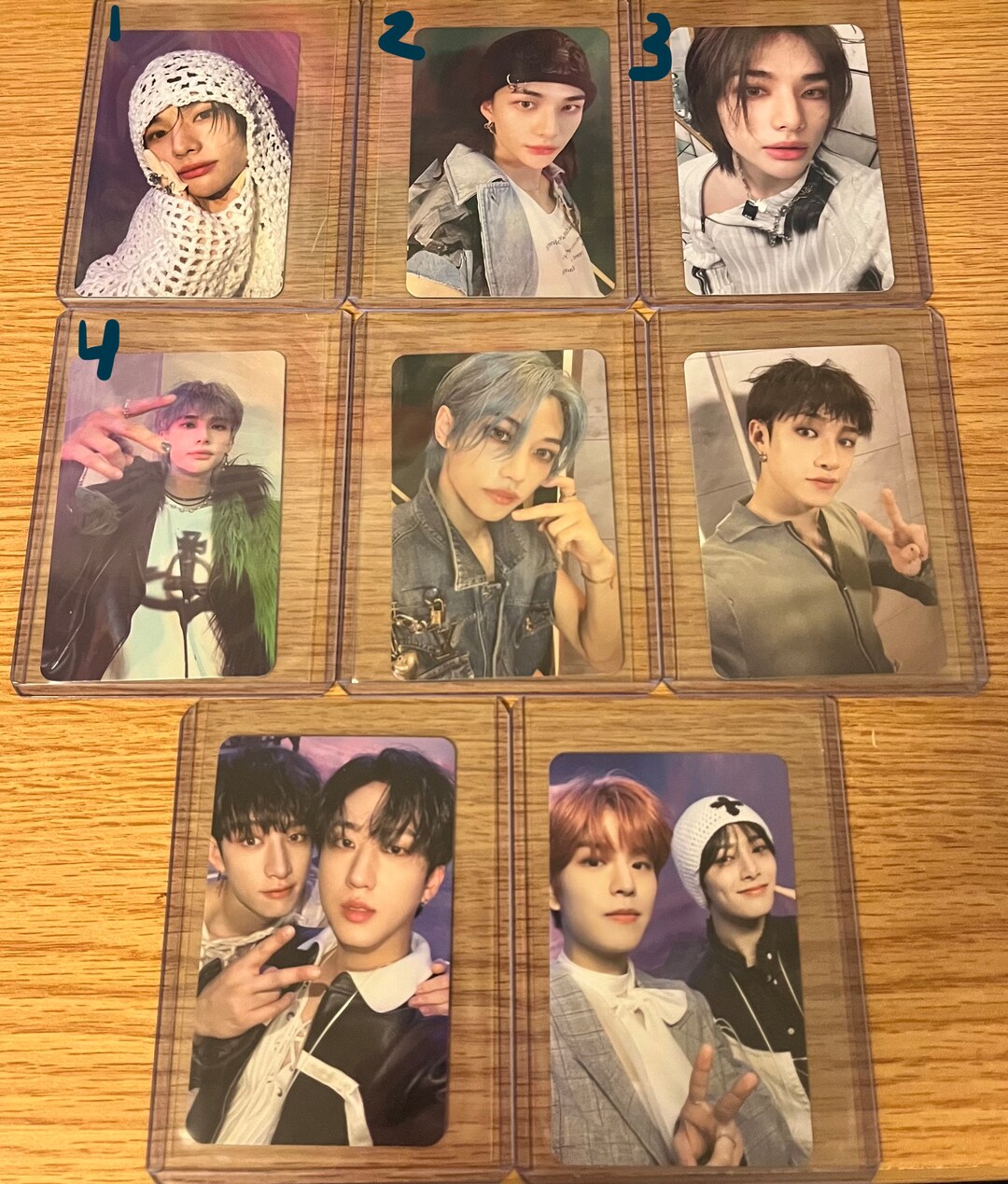 Stray Kids Official Photo Cards - Etsy