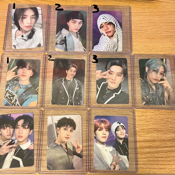 Stray Kids Photo Card Official - Etsy