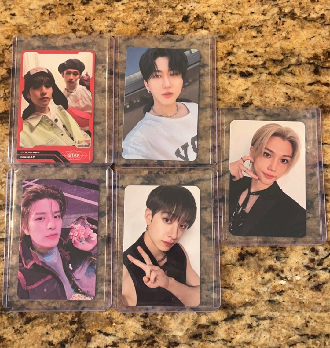 Stray Kids Official Photo Cards - Etsy