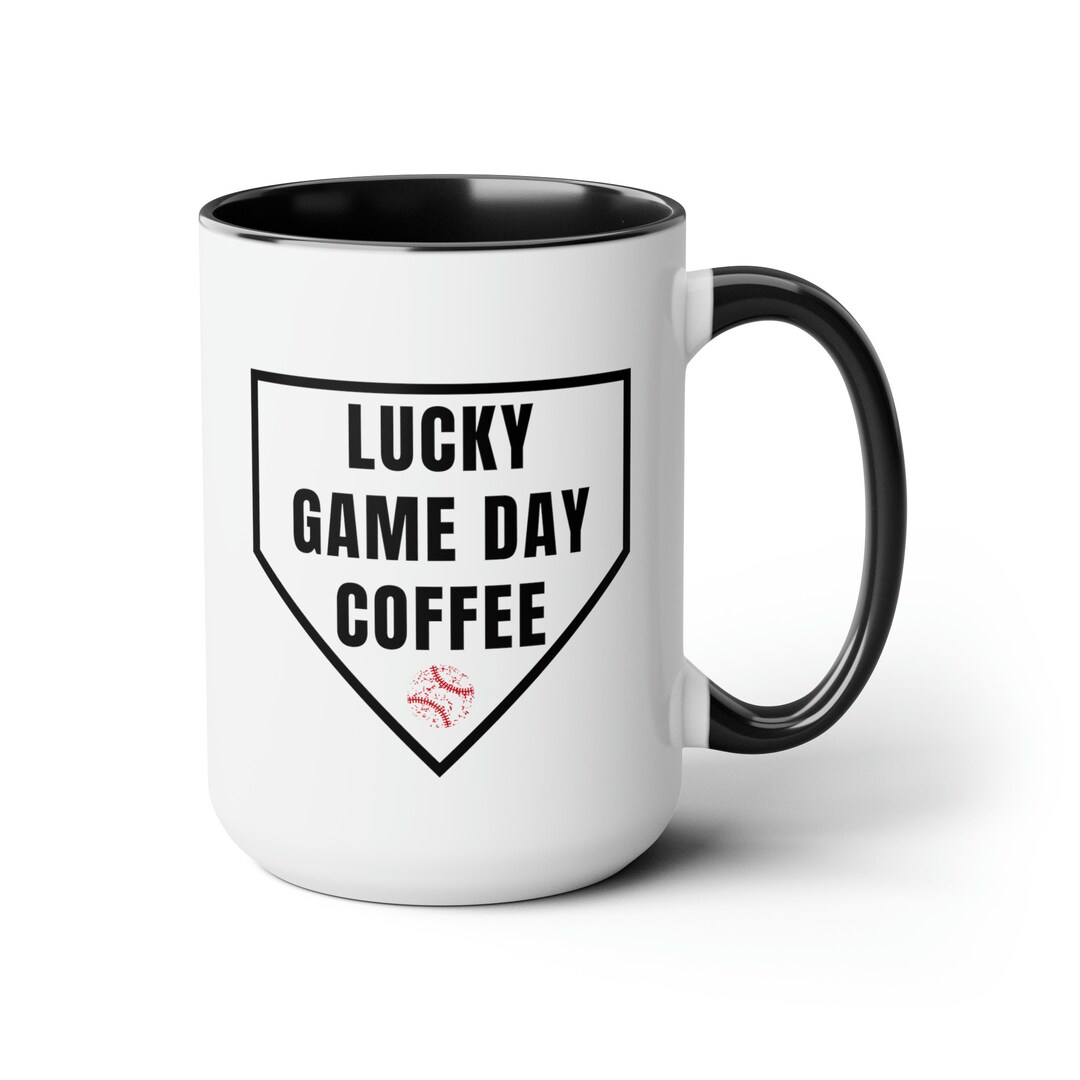Lucky Game Day Coffee Mug Softball Game Day Gift Softball Coach Gift ...