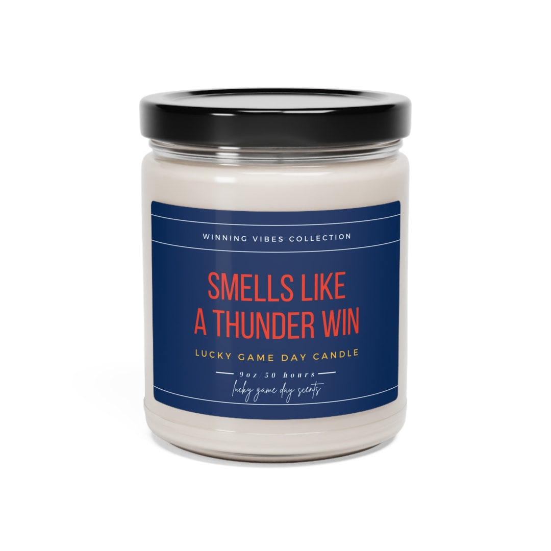 Smells Like a Thunder Win Candle | Lucky Thunder Candle | Gift for ...