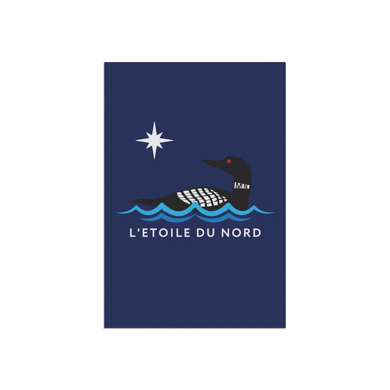 Minnesota Loon Flag & House Banner | Minnesota Cabin Flag | Minnesota ...