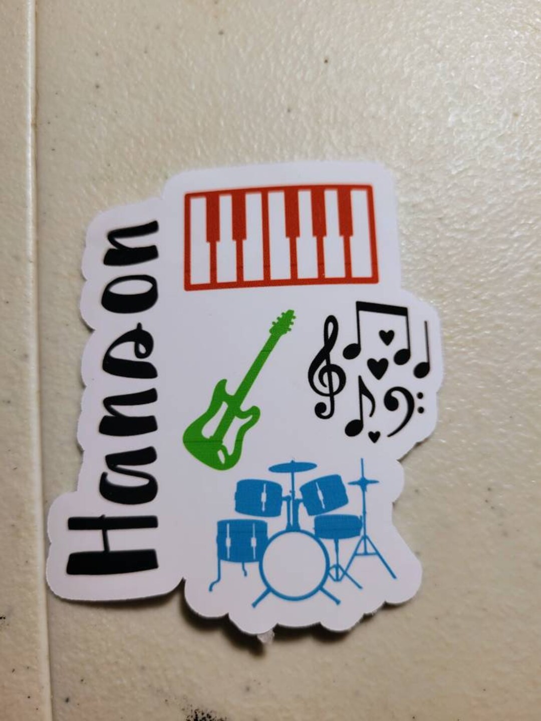 Hanson, Red Green Blue, RGB Sticker, Fanson - Etsy