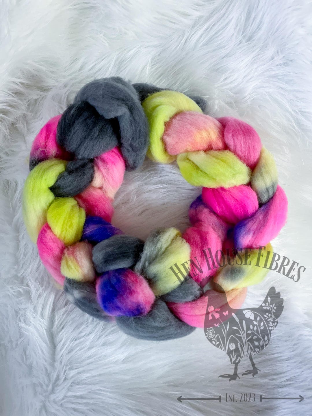 Dyed to Order *pixie* Corriedale Carded Sliver Roving Spinning Fiber ...