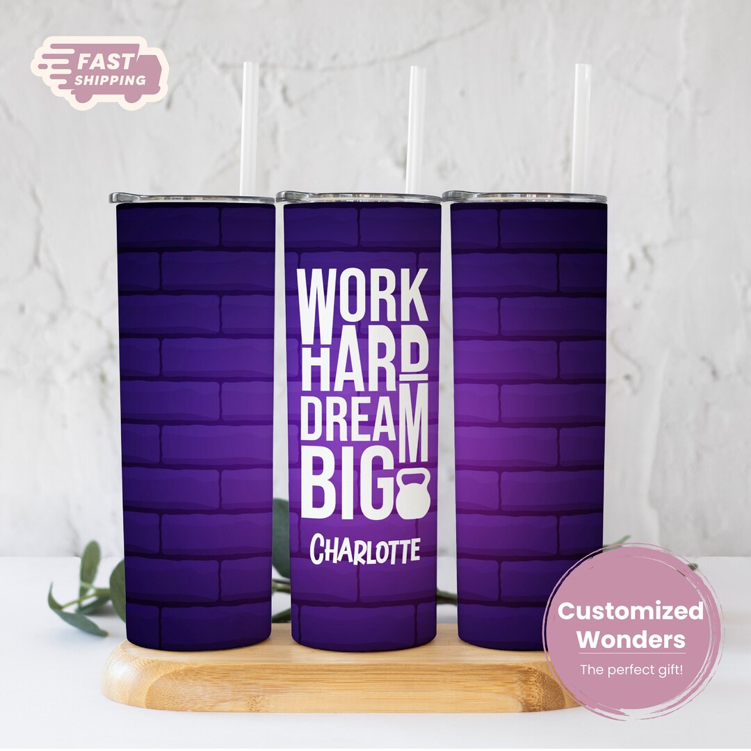 Gym Tumbler Personalized Tumbler Fitness Tumbler Workout Tumbler
