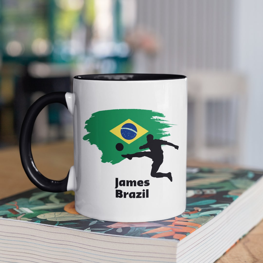 Personalized Brazil World Cup Mug Qatar 2022 Mug World Cup - Etsy