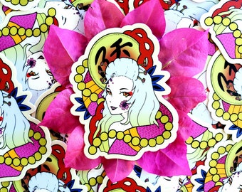 Demon Slayer Daki Sticker - Etsy