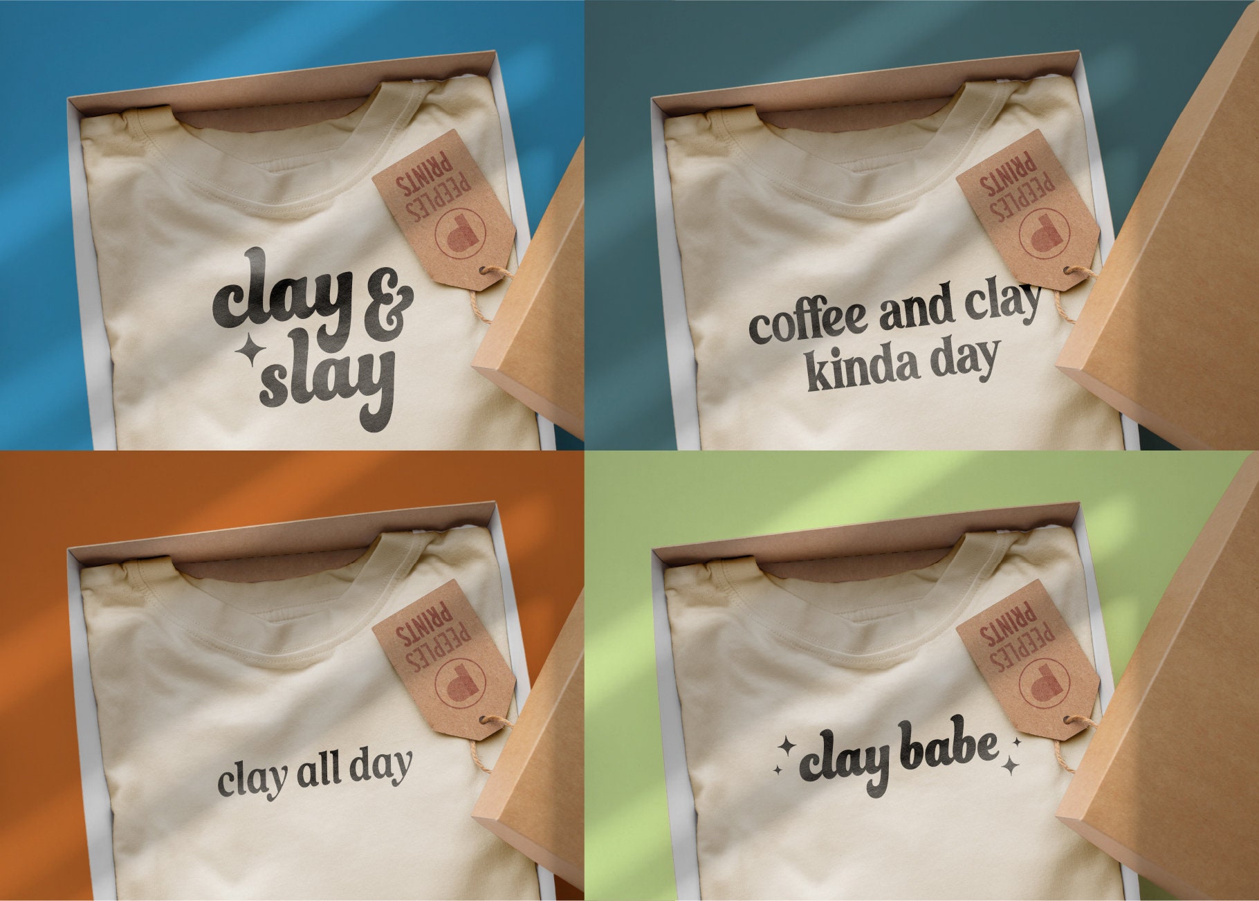 5 Designs Included - Clay Makers PNG and SVG Bundle - Etsy