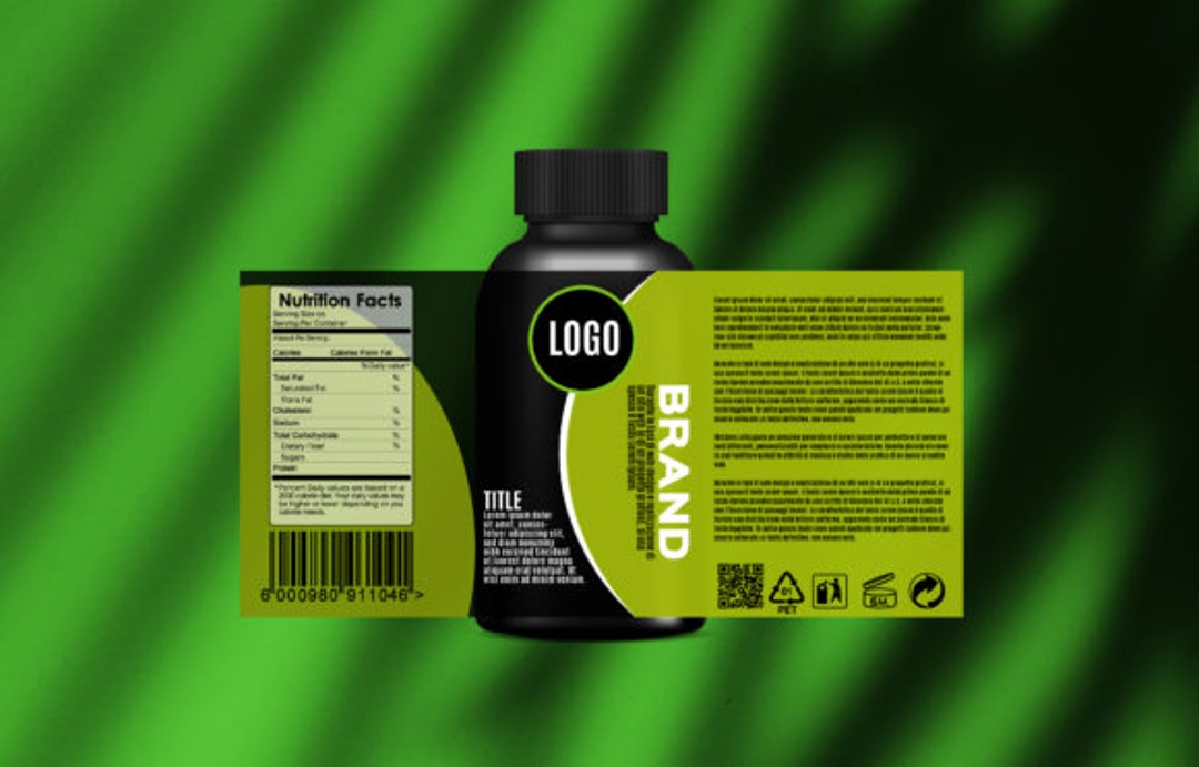 Package Design Label Template | Bottle Label Package Template Design ...