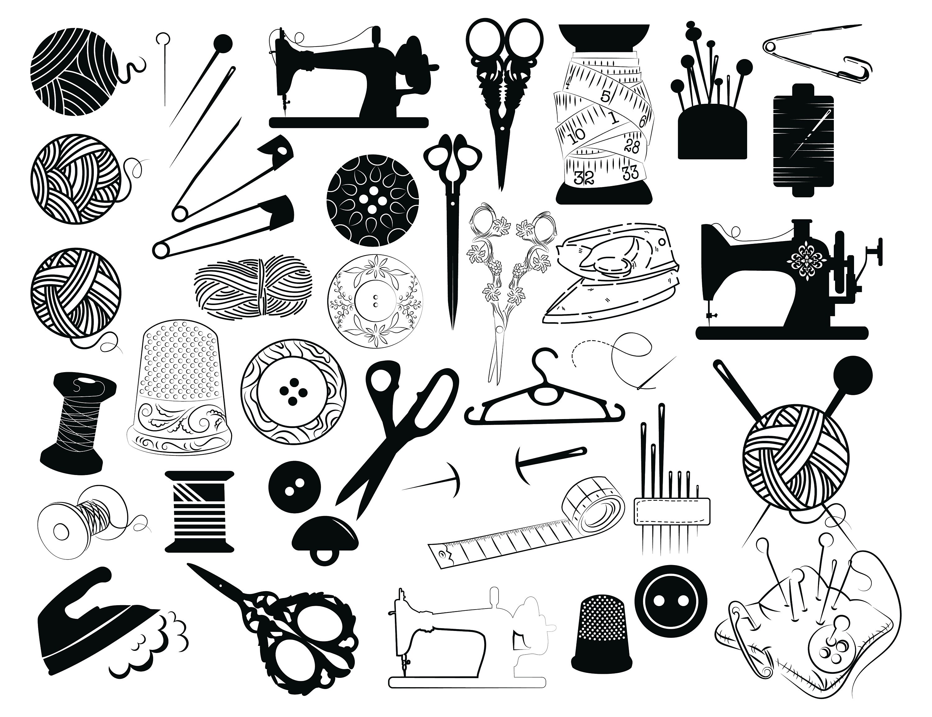 Sewing SVG Bundle - Etsy