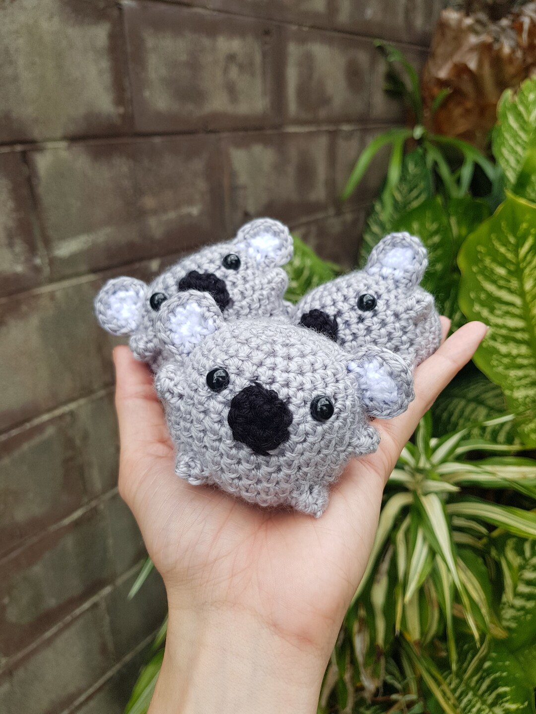 Mini Koala Crochet Koala, Crochet Toy, Koala Plushie, Plush Koala ...