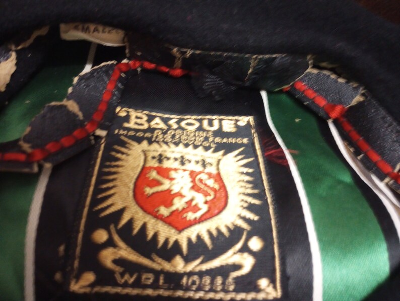 French Beret, Hat Cap Basque Campan Wool Black, France, Vintage - Etsy